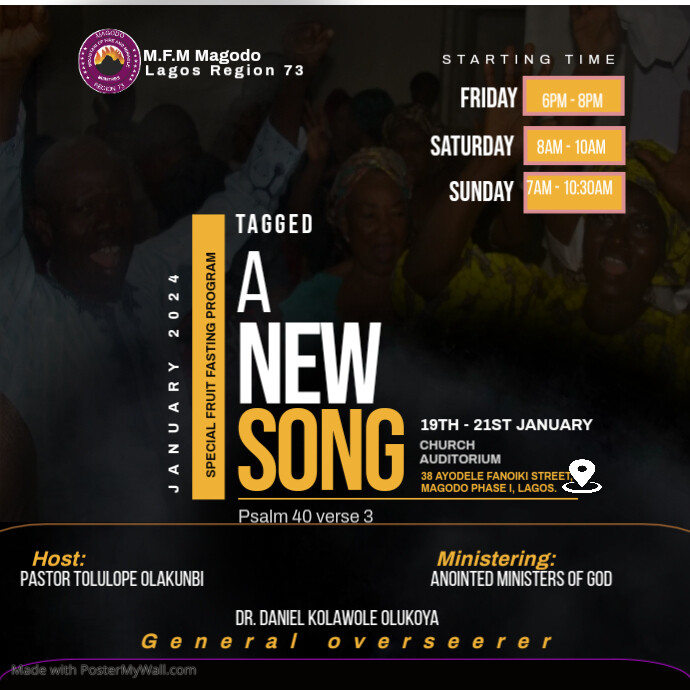 Mfm special program | PosterMyWall