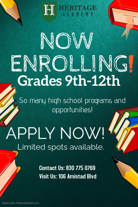 Back to school event flyer template | PosterMyWall