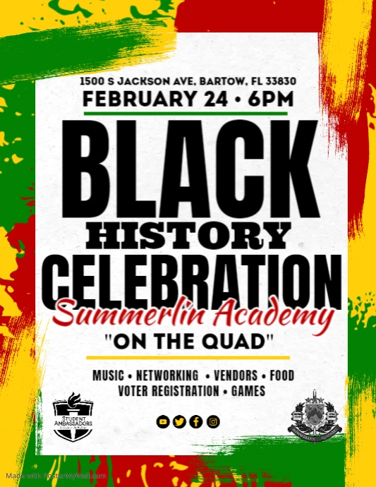 Black History Month Flyer | PosterMyWall