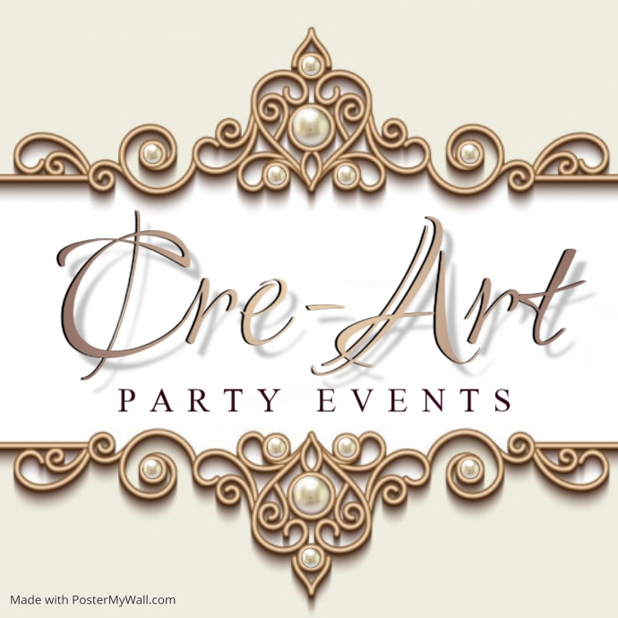CRE-ART EVENT PLANNER LUXURY LOGO | PosterMyWall