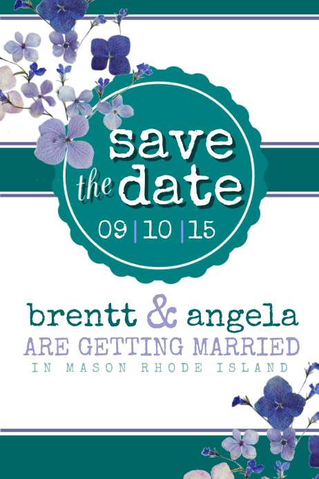 Save the date Template | PosterMyWall