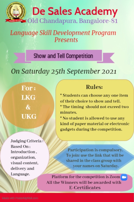 Copy of Writing Competition Poster Template | PosterMyWall