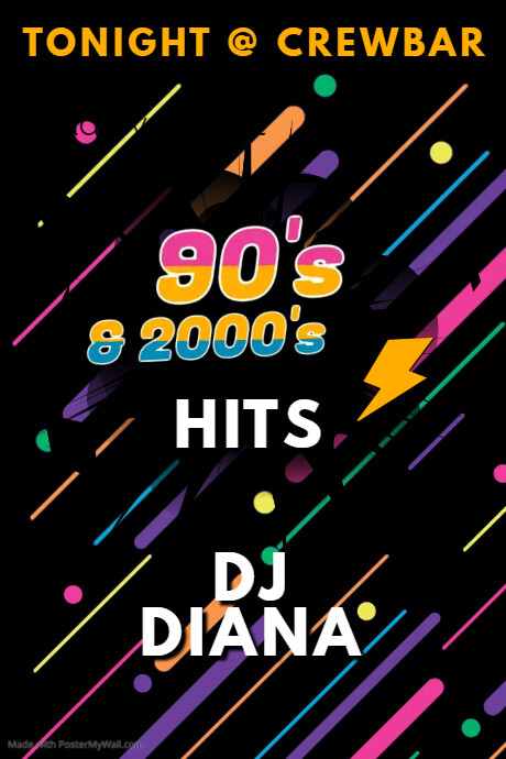 Flashback retro Party Club Template | PosterMyWall