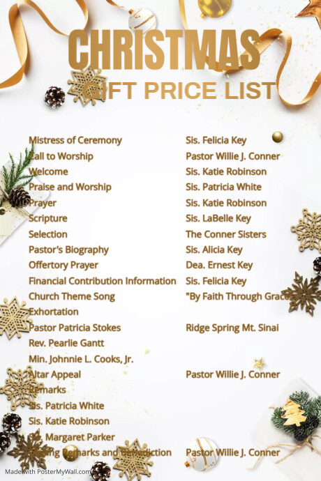 Copy of Program Draft 1 (1) | PosterMyWall