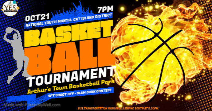 BASKETBALL BANNER | PosterMyWall