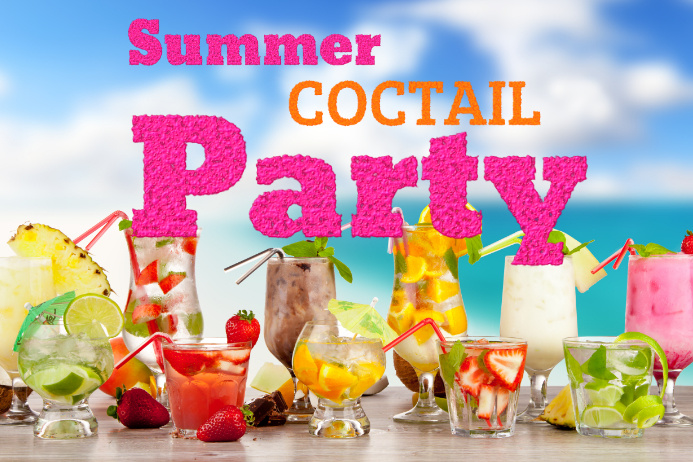 Coctail party Template | PosterMyWall