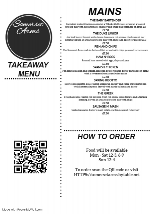 Copy of Light bite menu | PosterMyWall