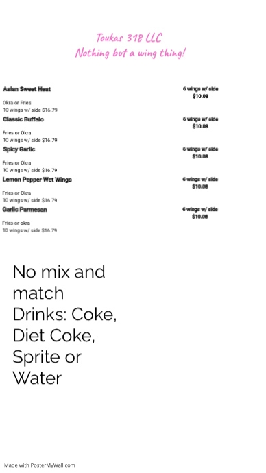 Copy of Black and Yellow Bistro Menu Design | PosterMyWall