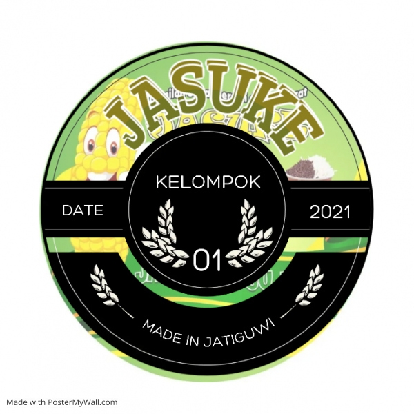 Salinan Black and White Bakery Logo | PosterMyWall