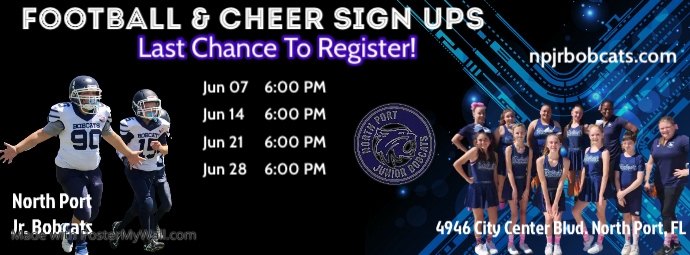 June fall registration dates | PosterMyWall