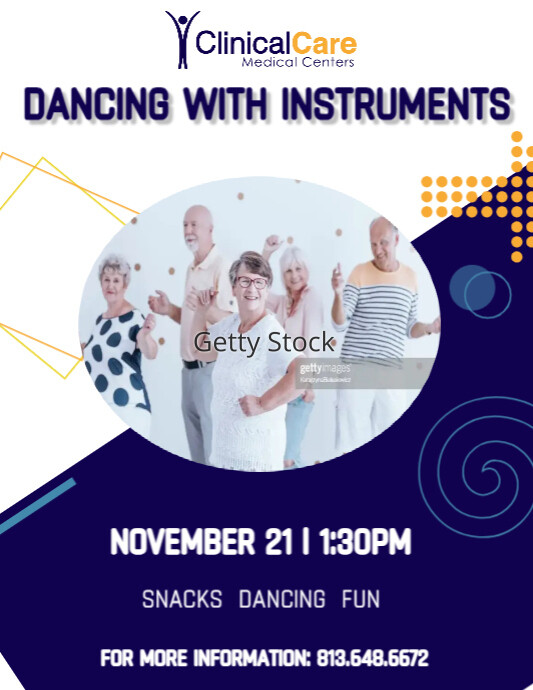 Senior Fitness Program Flyer Template (2) | PosterMyWall