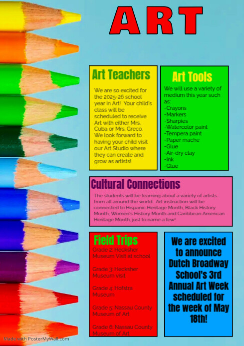 School Poster Designs Ideas Rules | PosterMyWall