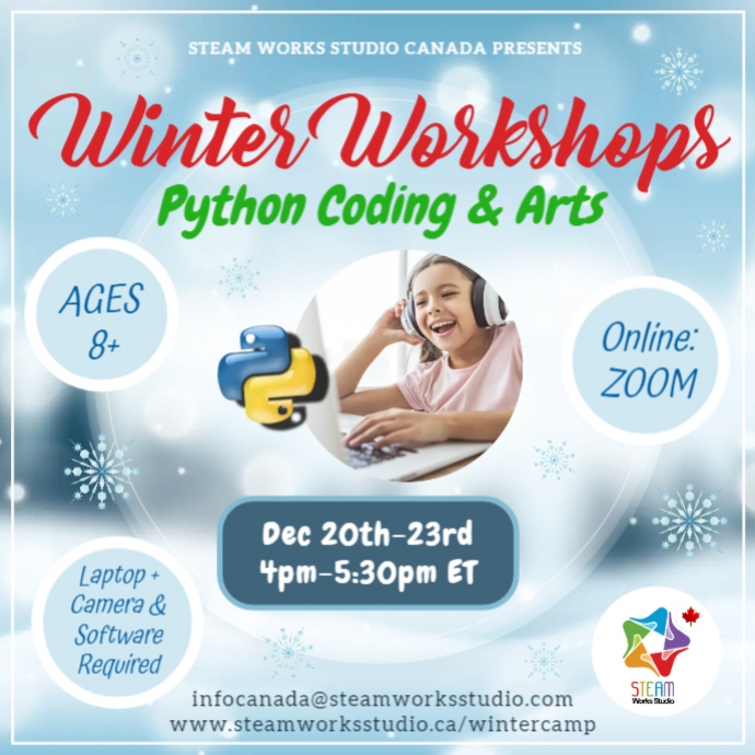 Copy of ON-Python-WinterW21 | PosterMyWall