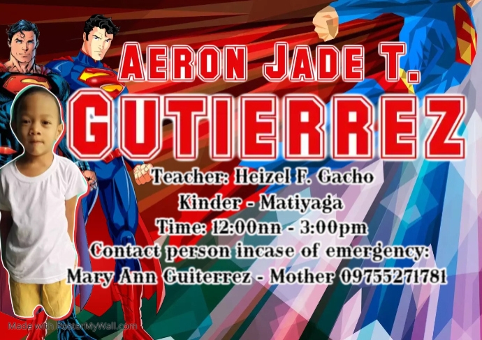 SUPERMAN BIRTHDAY TEMPLATE | PosterMyWall