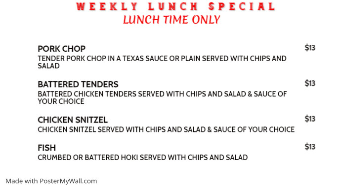 Copy of Restaurant Menu Template | PosterMyWall