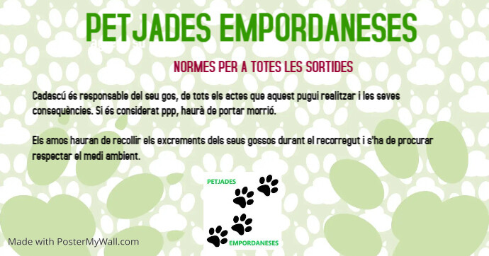 Copy of Copy of Paws | PosterMyWall