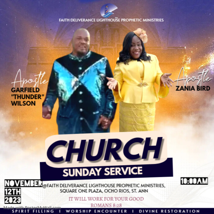 Church event design template | PosterMyWall