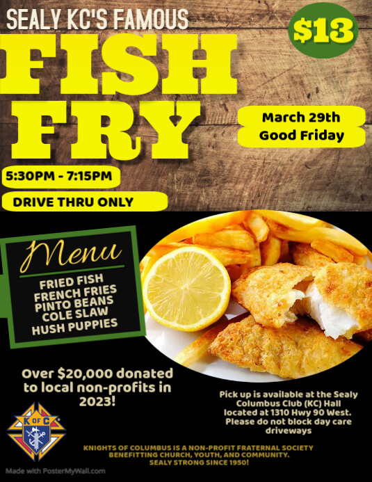 Copy of Fish Fry Flyer | PosterMyWall
