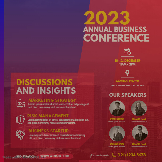 Business Conference | PosterMyWall