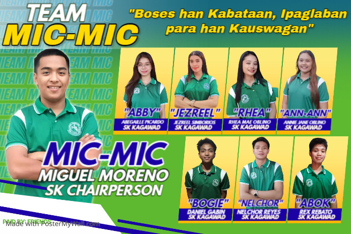 Blue Political Campaign Banner | PosterMyWall