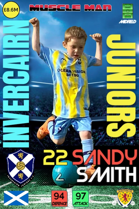 Copy of Player Poster Template (6) | PosterMyWall