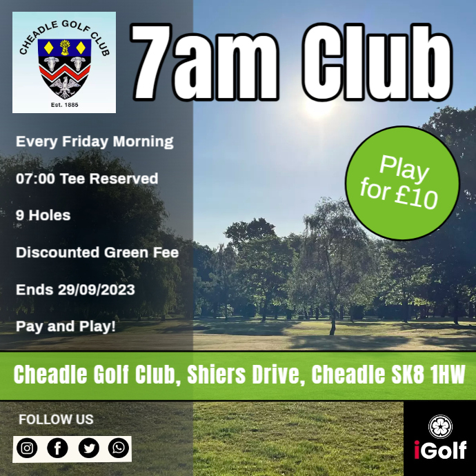 7am Club Poster | PosterMyWall