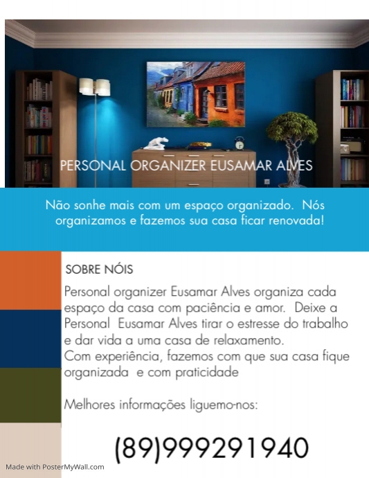 Cópia de Home Organization Services Flyer Design | PosterMyWall