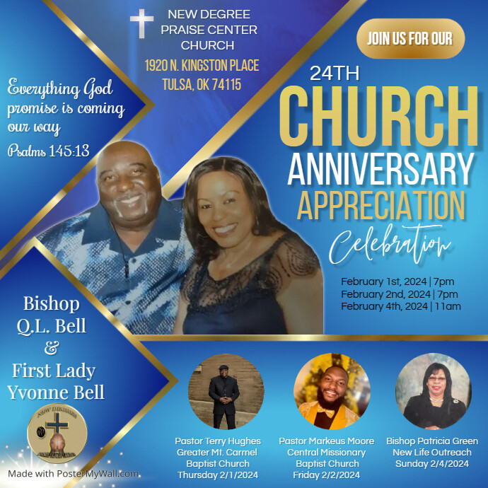 church anniversary | PosterMyWall