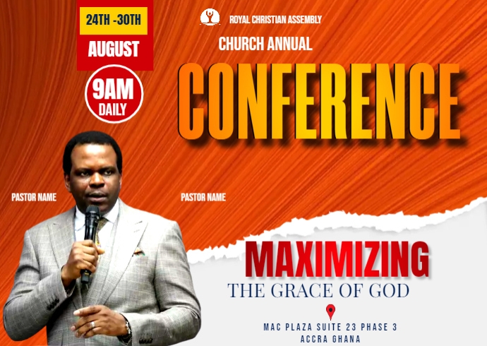 church conference | PosterMyWall