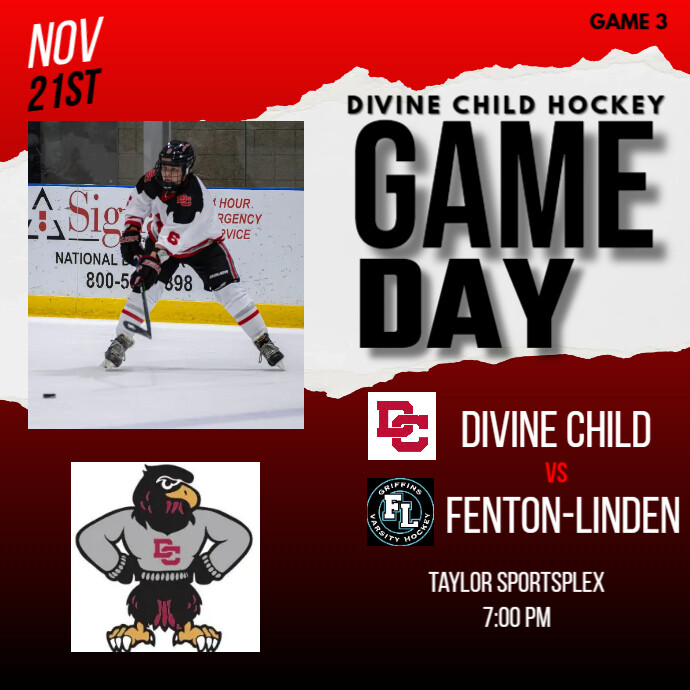 DC HOCKEY GAME DAY 3 INSTA | PosterMyWall