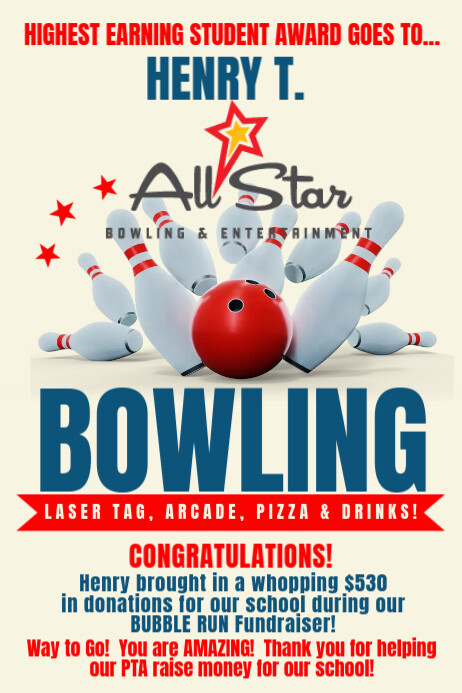 BOWLING POSTER | PosterMyWall