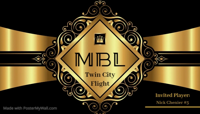 MBL Invite: Nick Chenier 3 | PosterMyWall