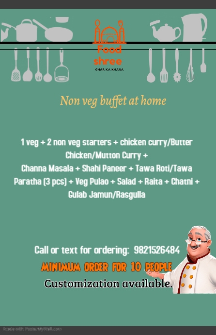 Non Veg buffet | PosterMyWall