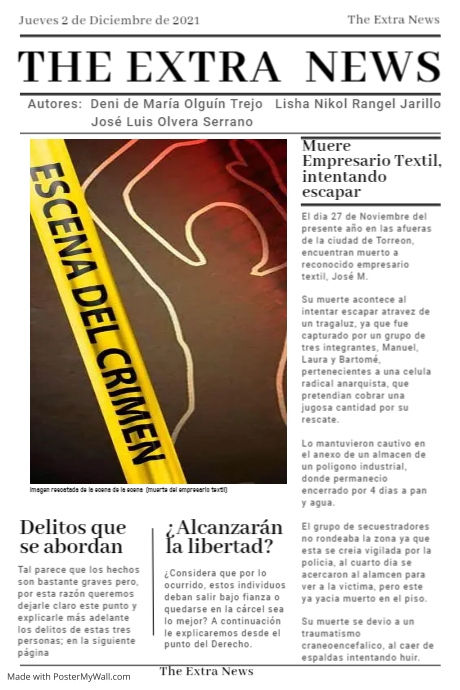 Copy of Copia de Conventional Newspaper Layout | PosterMyWall