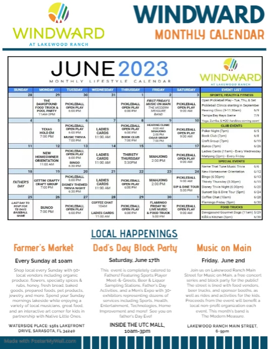 Copy of WINDWARD PG 6 - JUNE | PosterMyWall