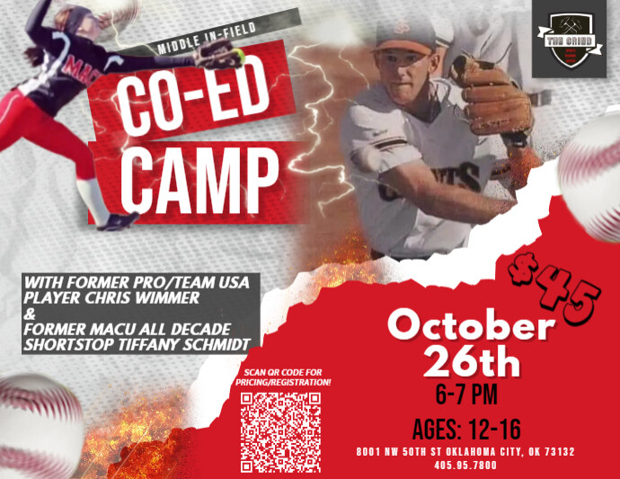 Chris & Tiff CO-Ed Camp | PosterMyWall