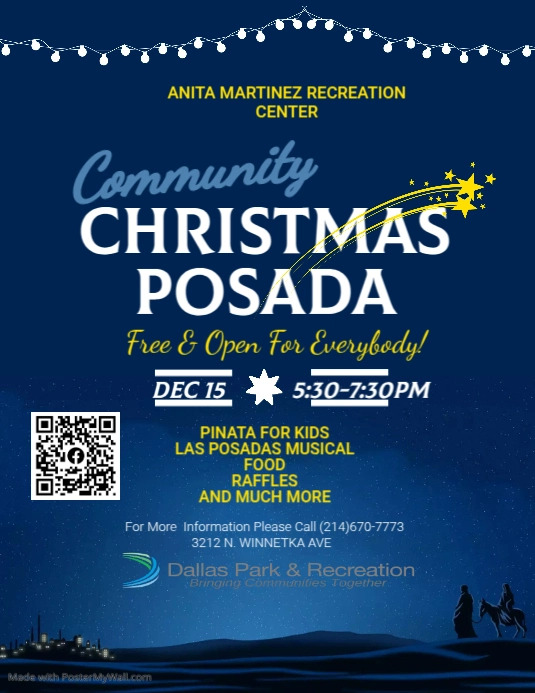 Copy of Las Posadas event Flyer Template | PosterMyWall