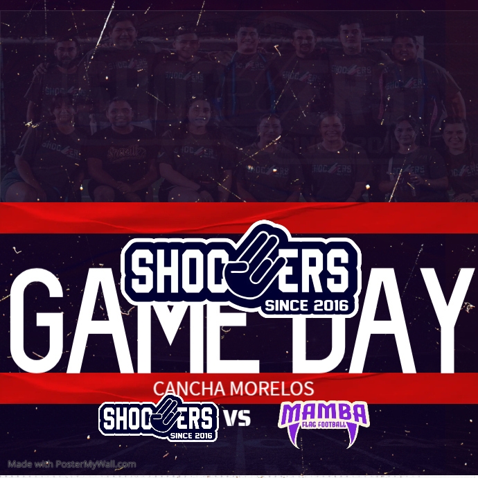 Game Week Template | PosterMyWall