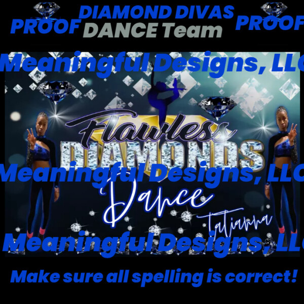 DIAMOND DIVA SIGN | PosterMyWall