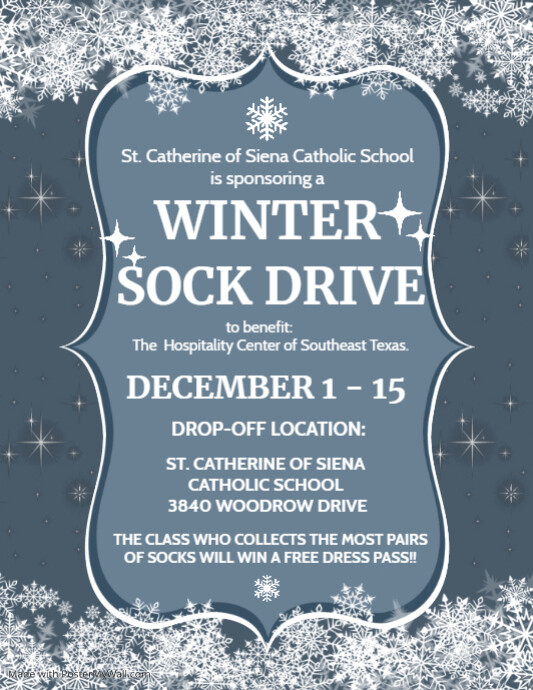 Copy of WINTER COAT DRIVE | PosterMyWall