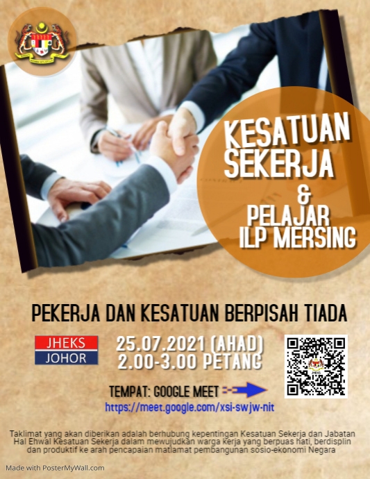 Copy of ILP MERSING 25.07.2021 | PosterMyWall