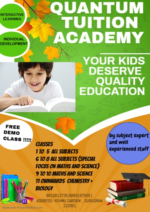 TUITION CENTRE | PosterMyWall