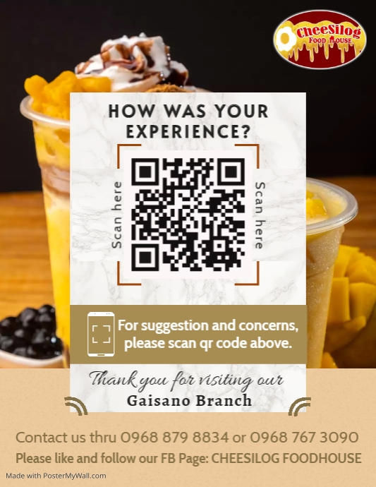 scan to pay flyer template qr code icon | PosterMyWall