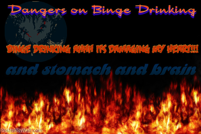 Binge Drinking | PosterMyWall