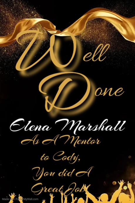 Copy of Well Done | PosterMyWall