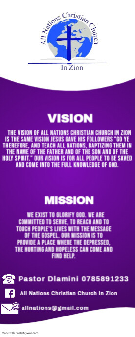 CHURCH BANNER | PosterMyWall