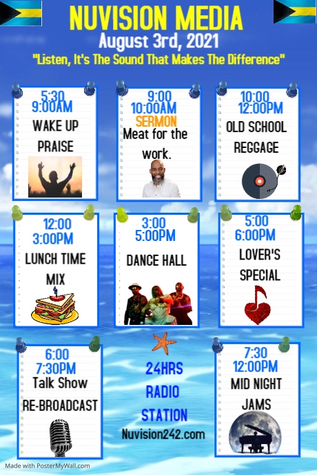 Copy of Upcoming Events Poster Template | PosterMyWall