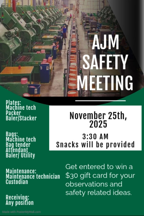 Safety Committee | PosterMyWall