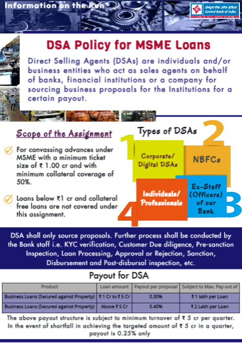 DSA Policy for msme | PosterMyWall