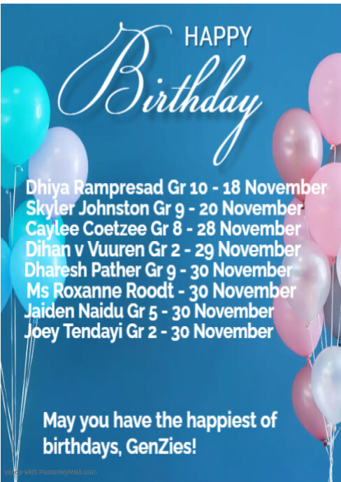 Birthday | PosterMyWall